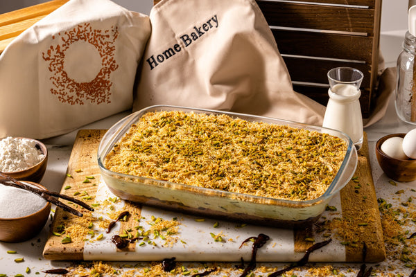 Chocolate Pistachio Kunafa – Home Bakery